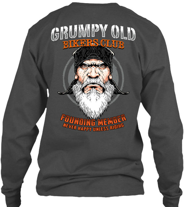 Grumpy Old Bikers Club Founding Member